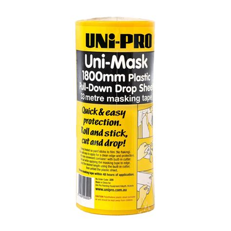 Uni Pro Uni Mask Plastic Drop Sheets Industrial Roof Coatings