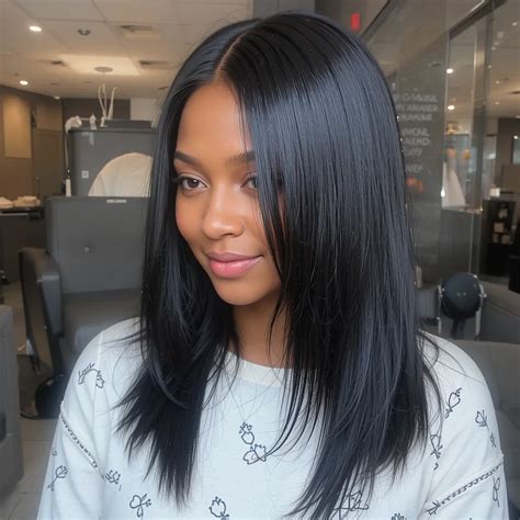 20 Sleek And Chic Straight Hairstyles For Black Women To Try Now
