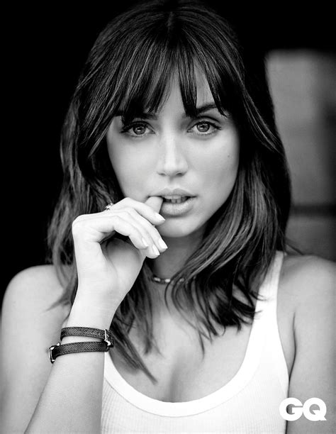 Ana De Armas Sexy Braless Boobs In Gq Mexico Magazine Photoshoot