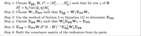 Setting Up The Covariance Matrices Download Scientific Diagram