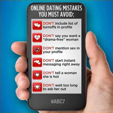 Online Dating Mistakes You Must Avoid