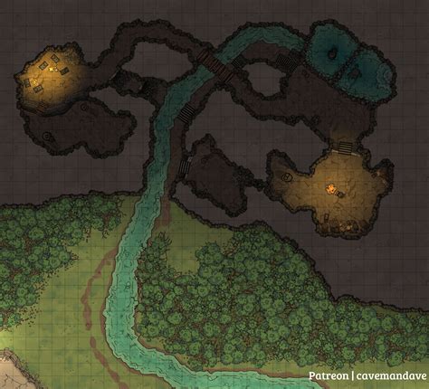 Void Room And Void Bridge Both 30x30 R Battlemaps