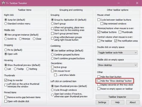 How To Remove The Show Desktop Button On Windows 10