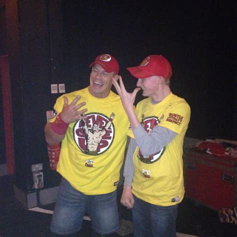 Red John Cena Yellow Attire