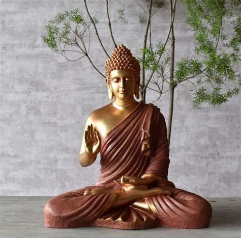 Small Size Buddha Statue At ₹ 400 Idol Resin Buddha Statue In Meerut