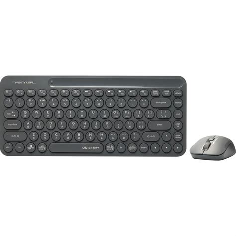 A4tech Fg3200 Quietkey Compact Combo Wireless Desktop Grey In