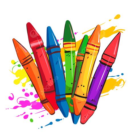 Cartoon Crayon Clipart