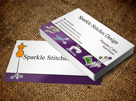 Embroidery Business Card Ideas At Robert Crain Blog