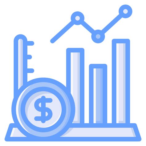Graph Generic Blue Icon