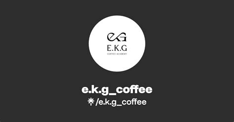 E K G Coffee Instagram Linktree