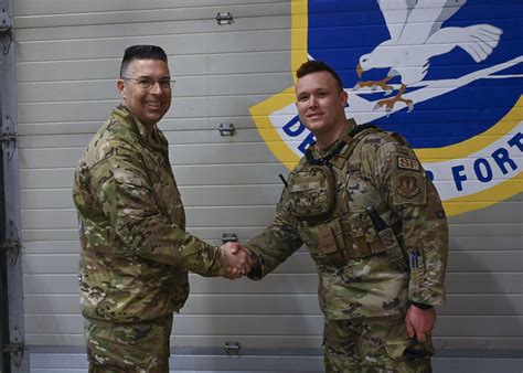 Top Cop Visits 100th Security Forces Squadron Royal Air Force