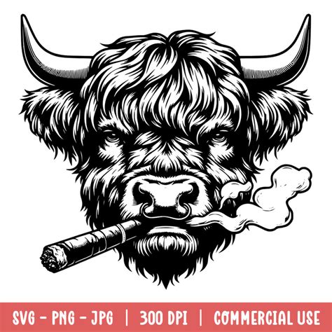 Highland Cow Svg Highland Cow Clipart Svg Masterbundles
