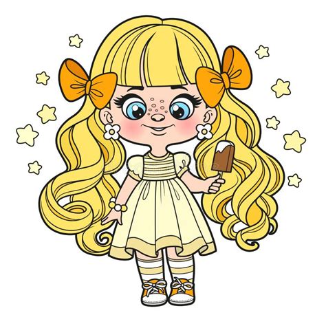 Lolly Coloring Page Stock Illustrations 131 Lolly Coloring Page Stock