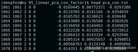 笔记 gwas 操作流程4 5：lm模型 数值 因子 pca协变量 plink一般线性模型 csdn博客