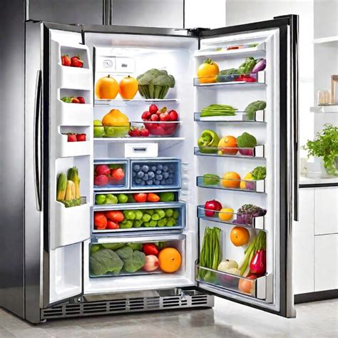 Premium Ai Image Smart Refrigerator Generated Ai