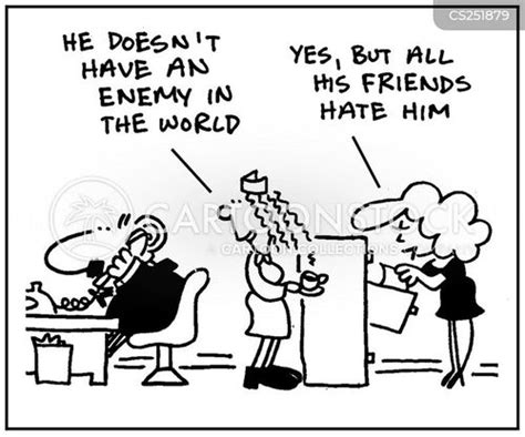 Love Your Enemy Cartoons And Comics Funny Pictures From Cartoonstock