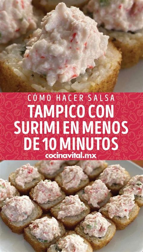 Cómo Hacer Salsa Tampico Con Surimi En Menos De 10 Minutos Receta