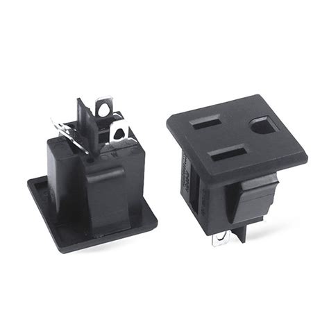 Us Power Socketrow Power Socketextension Cord Socket