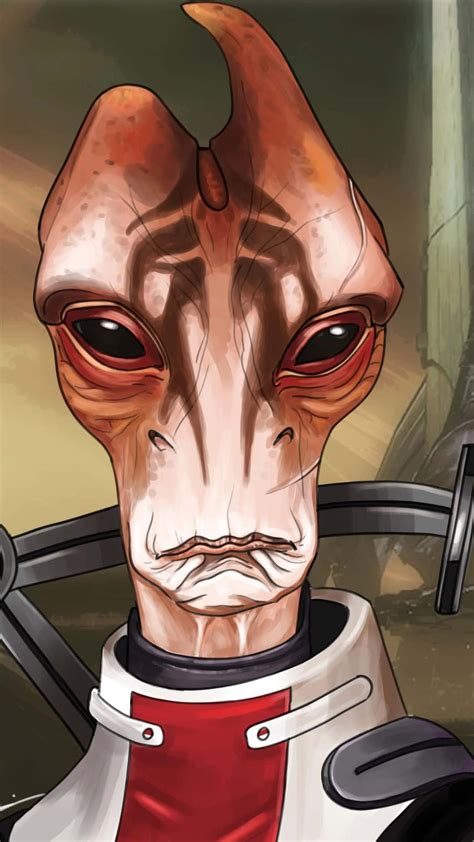 Download Mordin Solus A Salarian Genius Scientist In Action Wallpaper