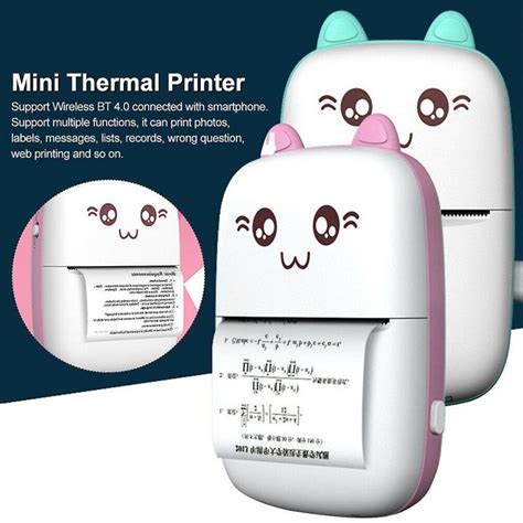 Buy Portable Thermal Mini Photo Printer Mini Pocket Printer