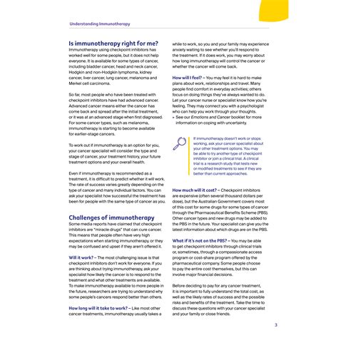 Understanding Immunotherapy Pdf Download Cancer Council Queensland Resources