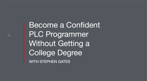 Stephen Gates On Linkedin Industrialautomation Myplctraining