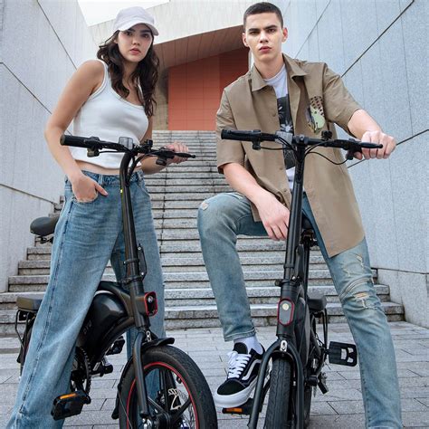 Dyu D16 Electric Bike 16 Inch 250w Motor 36v 10ah Battery 25kmh Speed