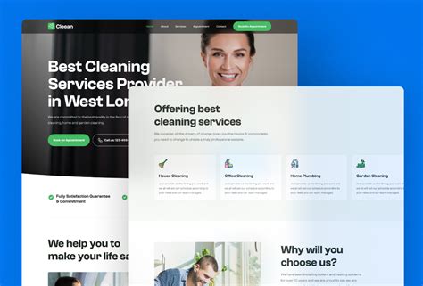 Cleean Responsive Agency Website Template By Framerbite — Framer