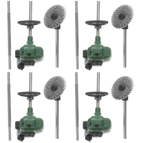 4 Pcs Mini Lawn Mower Miniature Lawn Mower For Miniature Display 13x2