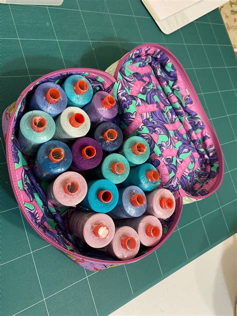 Mini Maker Case By Lillyella Stitchery Tula Pink Homemade Fabric Etsy
