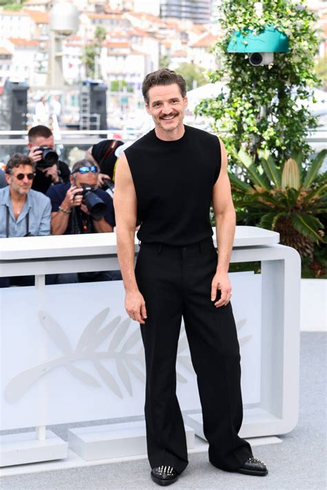 Pedro Pascal Cannes Appearance Sparks Fans Obsession Over Biceps Us