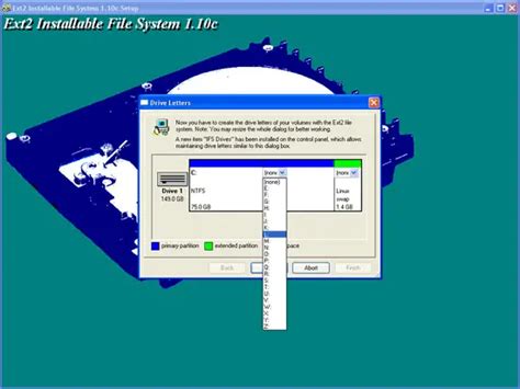 how to access your linux partitions from windows