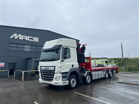 Daf 2025 Xf480 8x2 32t Cheesewedge Fassi F545