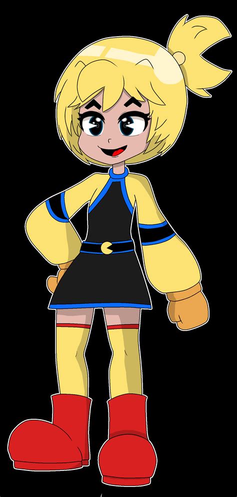 Rule 34 Female Gjinka Humanization Humanized Pac Man Pac Man Series