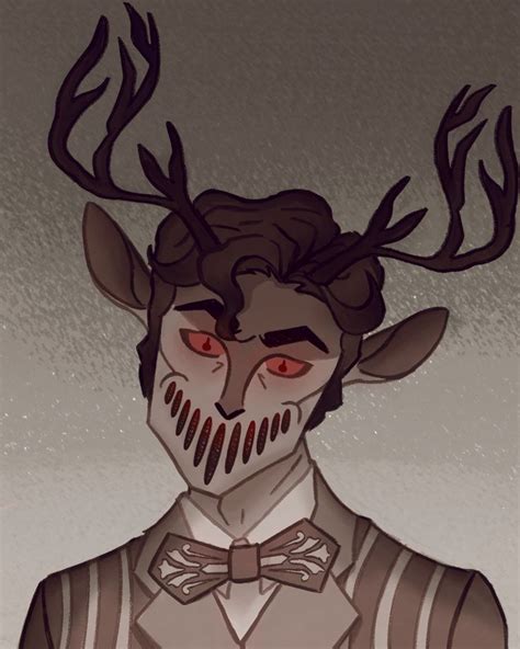 Alastor Redesign Fan Art Drawing Character Art Hotel Art