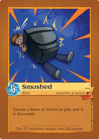 Smushed Grotto Beasts Card Database