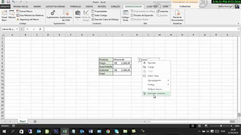 Como Colocar Caixa De Selecao No Excel