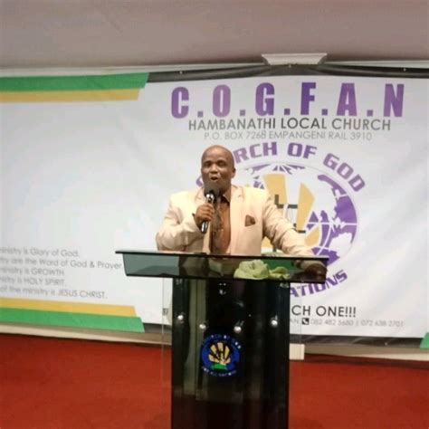 Mandla Mbatha Senior Pastor Church Of God For All Nations Linkedin