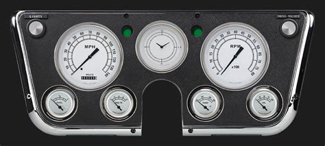 67 72 Chevy Truck Instruments Classic White Std Speedo Ct67cw