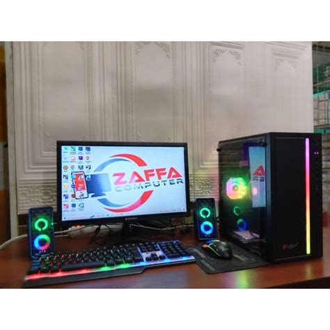 Jual PC Gaming Core I Ram Gb Vga Gb Ssd Gb Monitor Inch Shopee Indonesia
