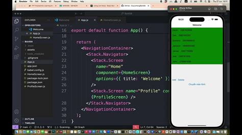 Lập Trình React Native Bài 4 Và Bài 5 Cách Dùng Flatlist