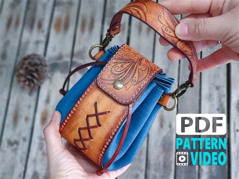 The Ultimate Drawstring Pouch Pattern Pdf Leather Pattern Etsy