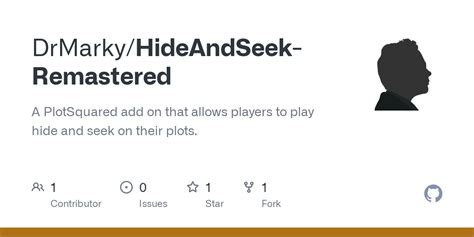 GitHub DrMarky HideAndSeek Remastered A PlotSquared Add On That Allows Players To Play Hide
