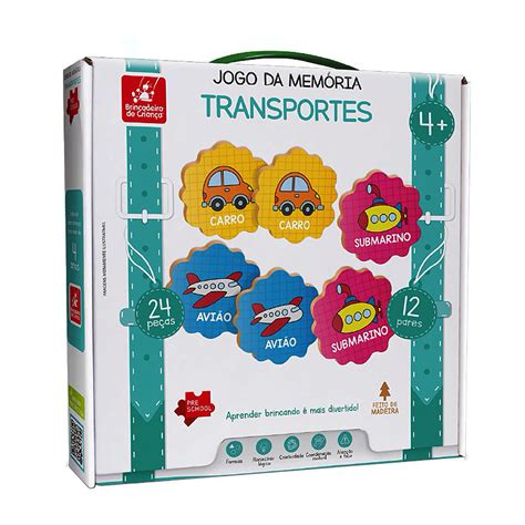 Jogo Mem Ria Transportes P S Dor Mi Brinquedos