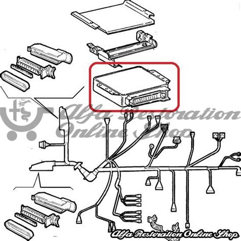 Alfa 164 20 Tb V6 Motronic Engine Ecu Alfa Restoration Online Shop