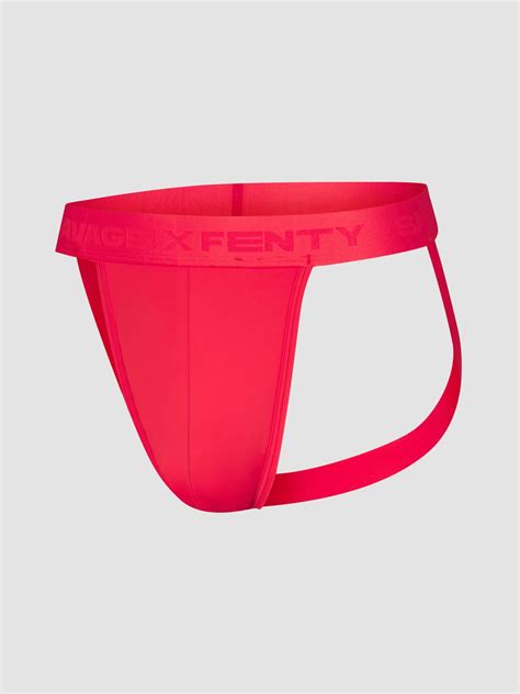 Shadow Fit Jock Strap In Red Savage X Fenty Uk United Kingdom