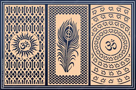 Om Jali Design Used For Temples Mandir Om Acrylic Jali Corian Jali