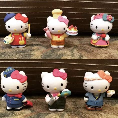 Hello Kitty Profession Series Figure Set Hobbies And Toys Toys And Games