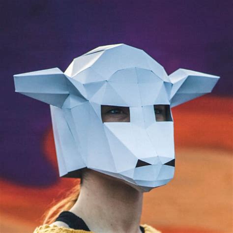 Therian Mask Template Etsy Therian Mask Template Etsy