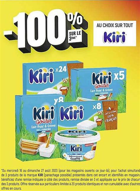 Promo Kiri Chez Spar Icataloguefr